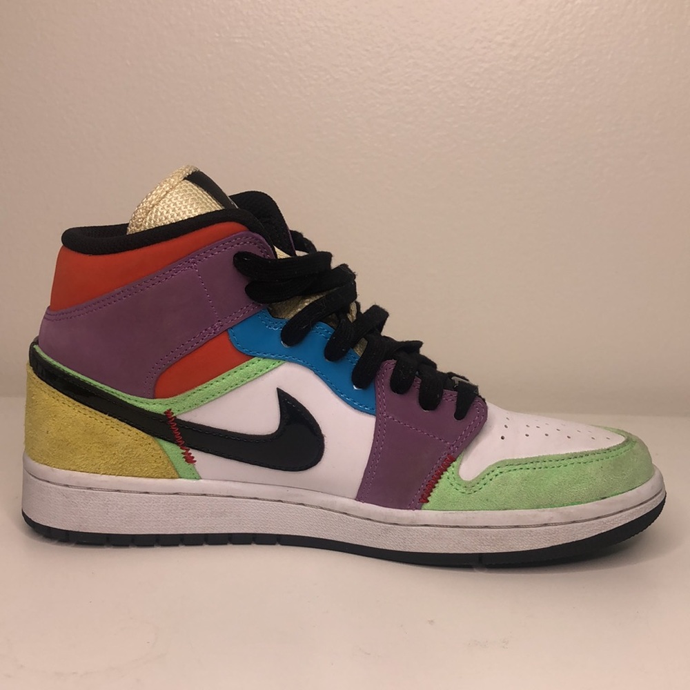 2020 Air Jordan 1 Mid Se 'Lightbulb' Sneaker - Gem